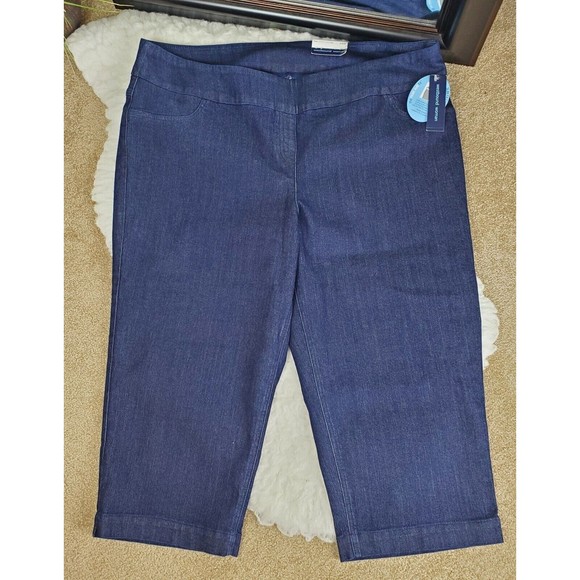 Westbound | Pants & Jumpsuits | New Westbound Capri Denim Pull On Pants ...